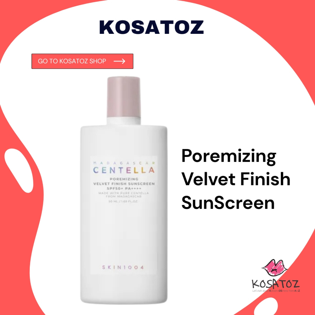 SKIN1004 Centella Poremizing Velvet Finish Sunscreen ( Tinted Sun Cream ...