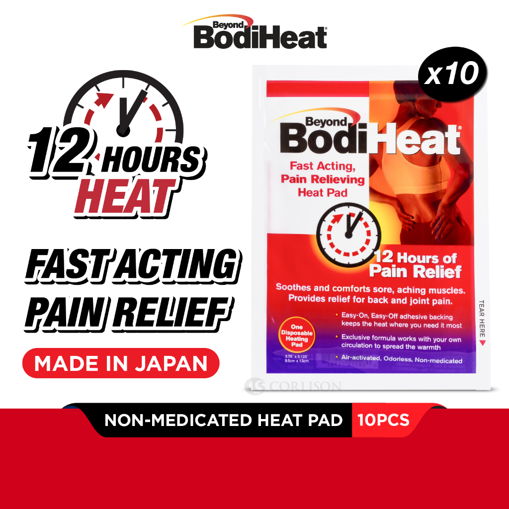 Beyond BodiHeat / Bodi Heat Pack (Pack of 10s) | Shopee Singapore
