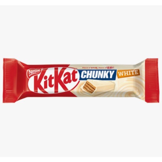20 pieces bundle Kit Kat Chunky White Chocolate Bar 40g kitkat (expire ...