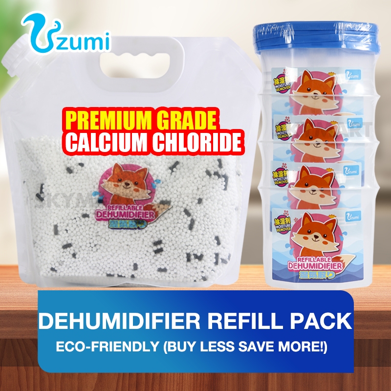 Uzumi Dehumidifier Refill Dehumidifier Moisture Absorber Charcoal Dehumidifier Refillable ...