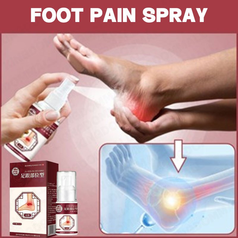 Plantar Fasciitis Heel Pain Spray Pain Relief Spray Heel Bone Spurs ...