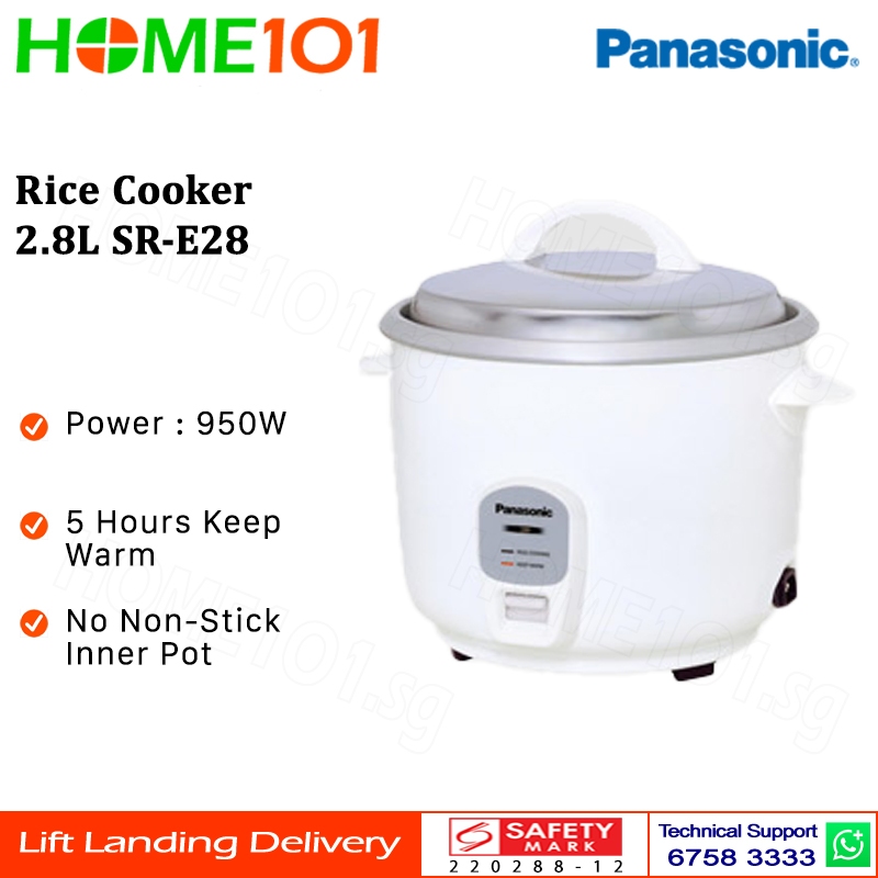 Panasonic Rice Cooker 2.8L SR-E28 | Shopee Singapore