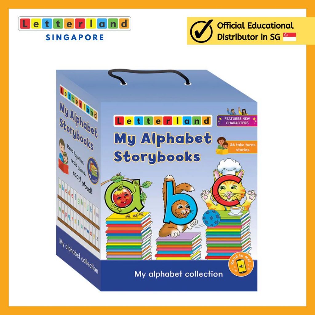 Letterland My Alphabet Storybooks (pack of 26) | Shopee Singapore
