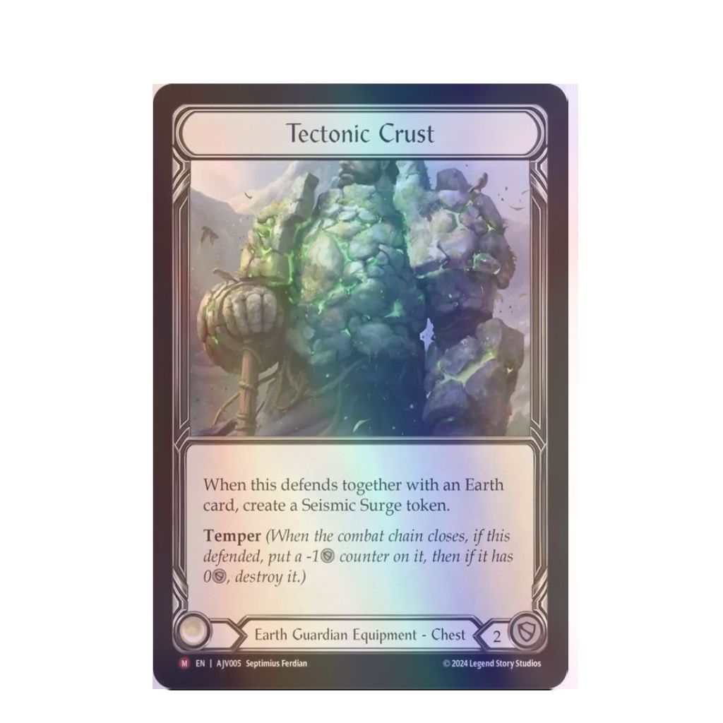Flesh and Blood - Tectonic Crust Card (Armory Deck: Jarl Vetreidi ...