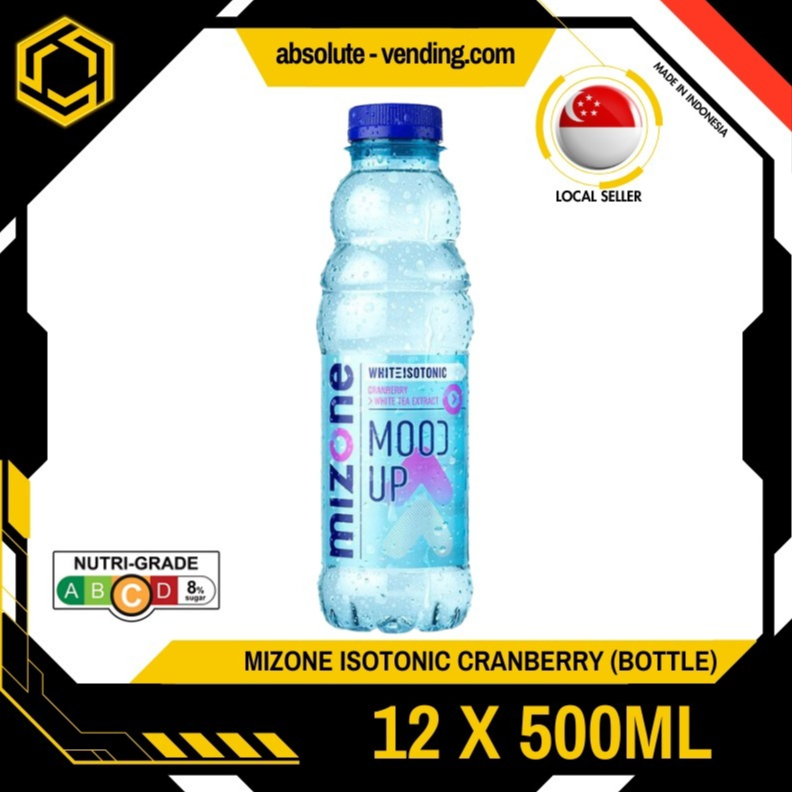 MIZONE Isotonic Cranberry 500ML X 12 (BOTTLE) | Shopee Singapore