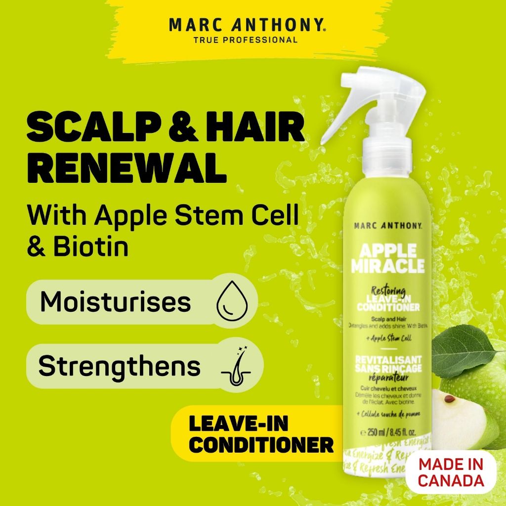 Marc Anthony Apple Miracle Restoring Leave-In Conditioner (250ml ...