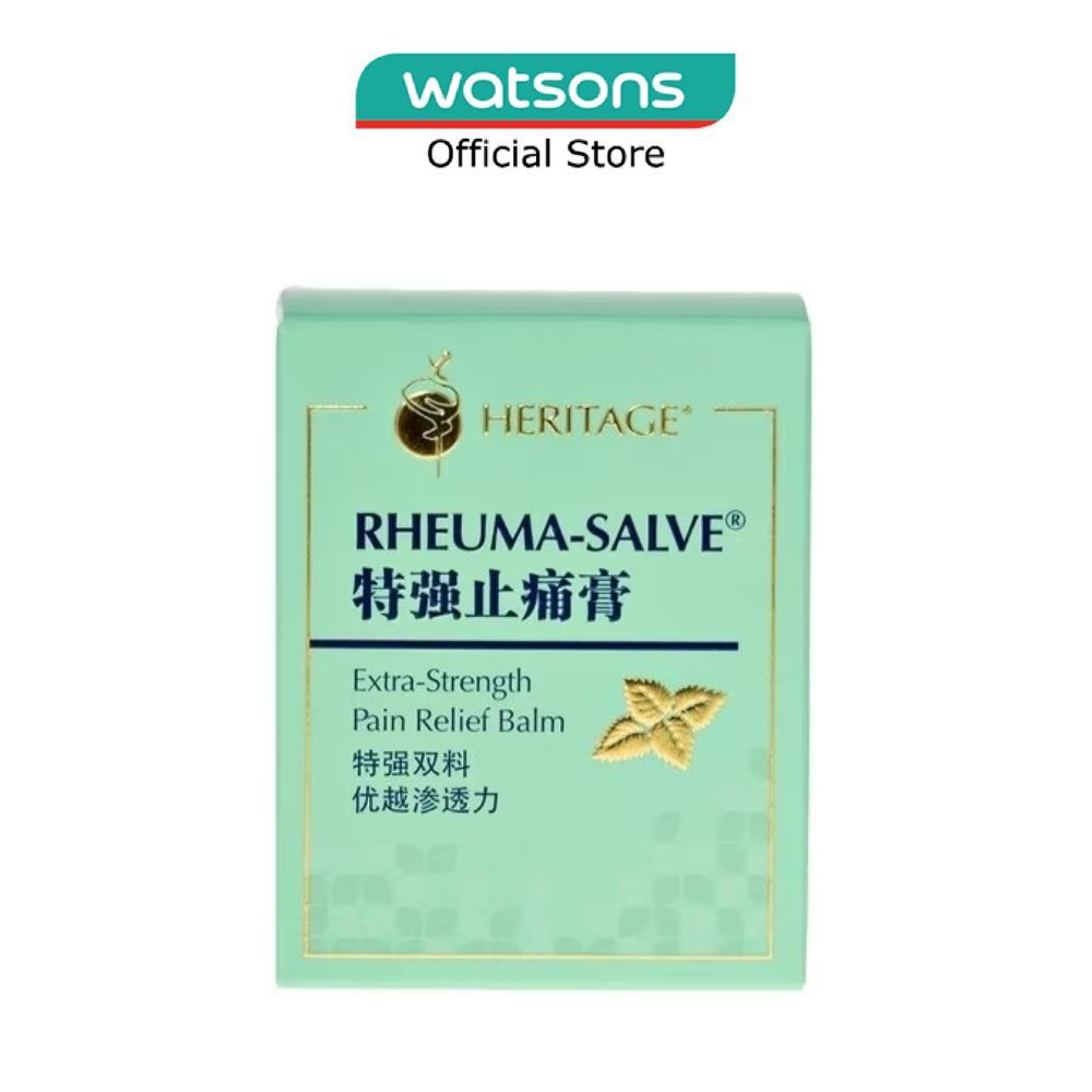 HERITAGE RheumaSalve Medicated Balm 50g | Shopee Singapore