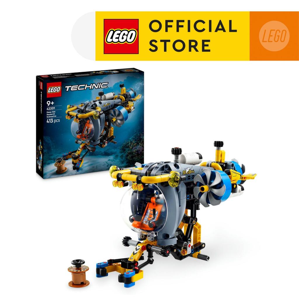 LEGO Technic 42201 Deep-Sea Research Submarine (413 Pieces) | Shopee ...