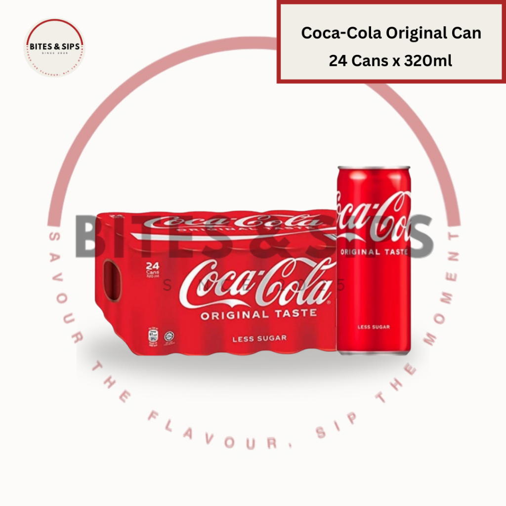 Coca-Cola Original Can (24 Cans X 320ml) | Shopee Singapore