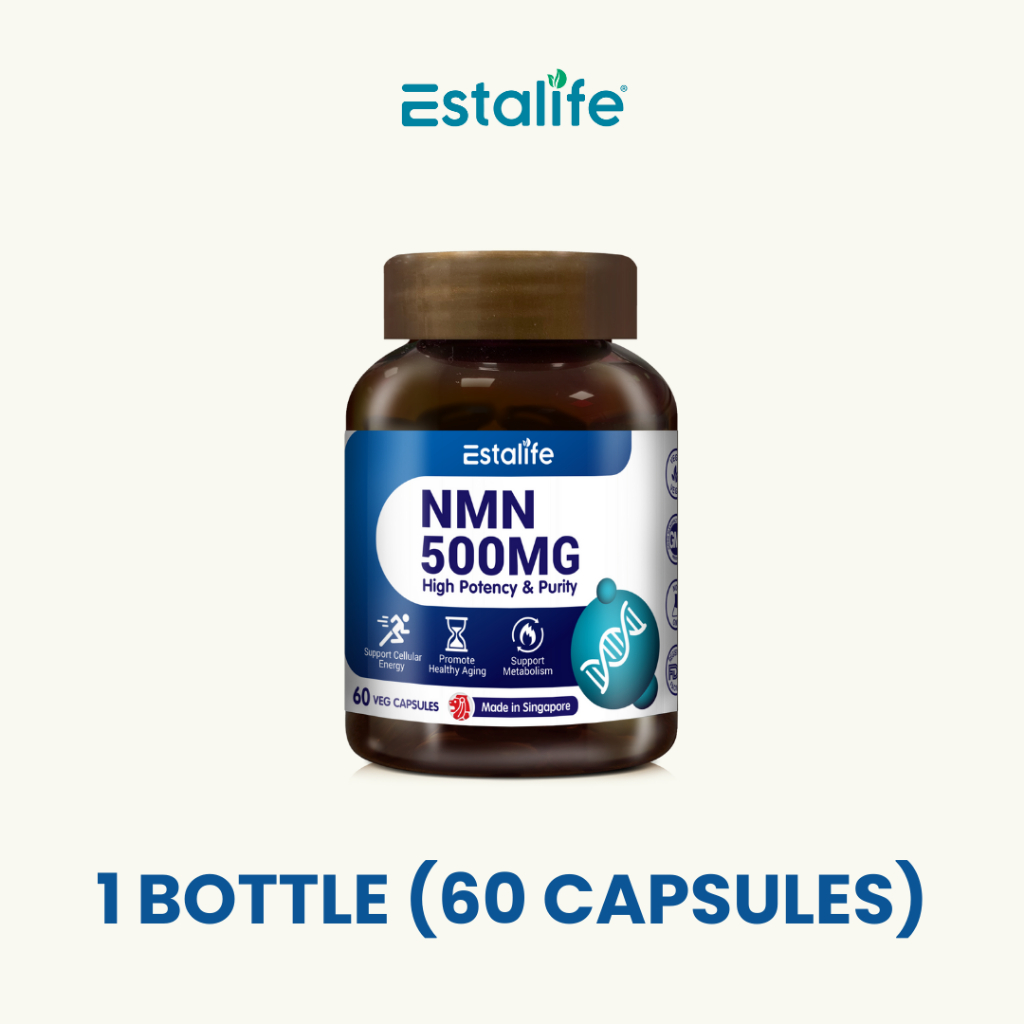 [NEW] Estalife NMN 500mg Supplement | NAD+ Booster | 抗衰老胶囊 | Enhance ...