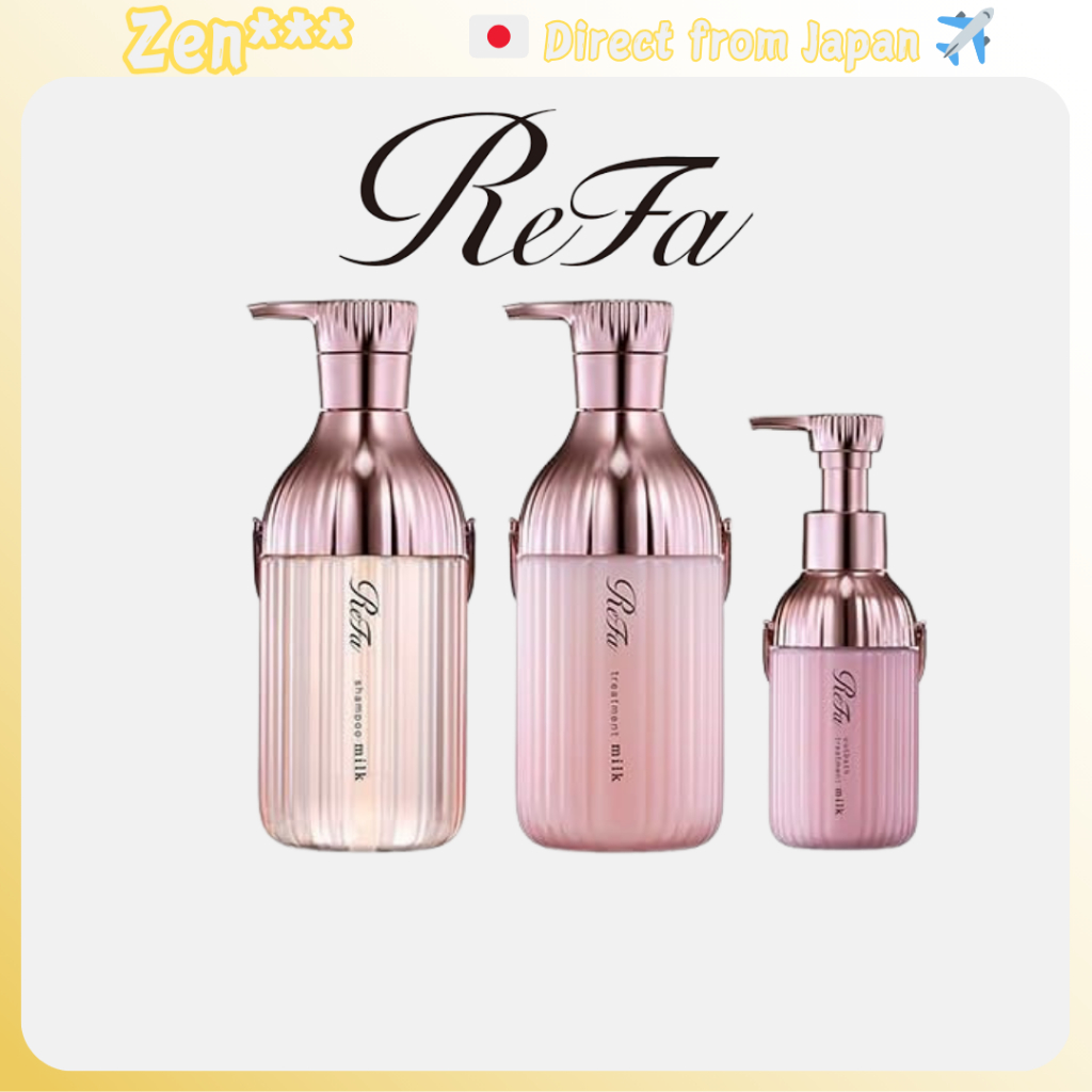 🇯🇵100% Authentic Guarantee🇯🇵 ReFa MILK PROTEIN PINK Shampoo ...
