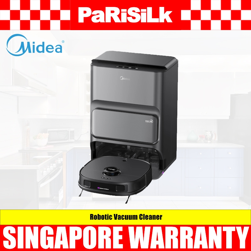 MIDEA MV2ULTRASGBK Robotic Vacuum Cleaner | Shopee Singapore