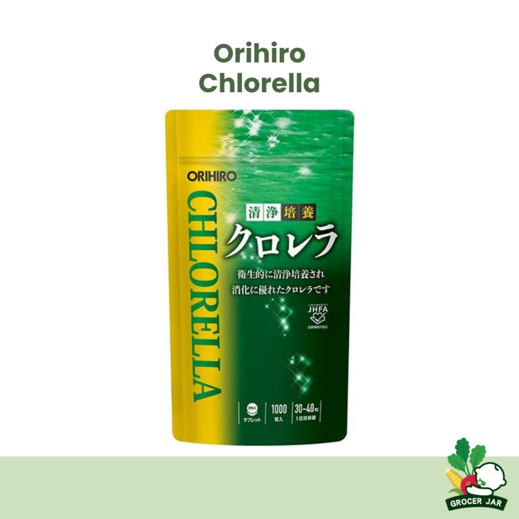 Orihiro Chlorella 1000 tablets | Shopee Singapore