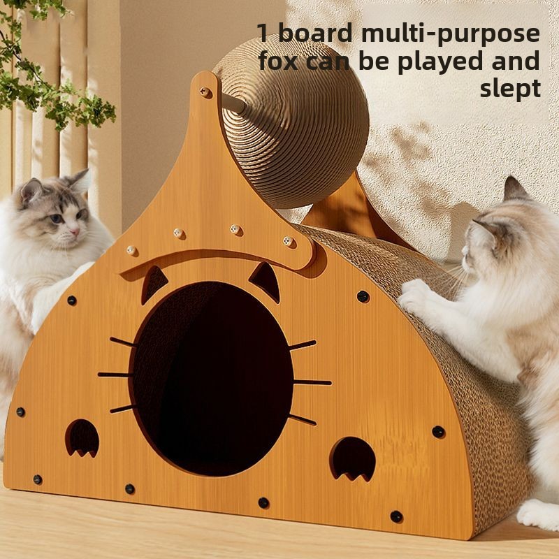 Cat Scratch Board Arch Wear-Resistant Non-Dandruff Cat Nest Integrated ...