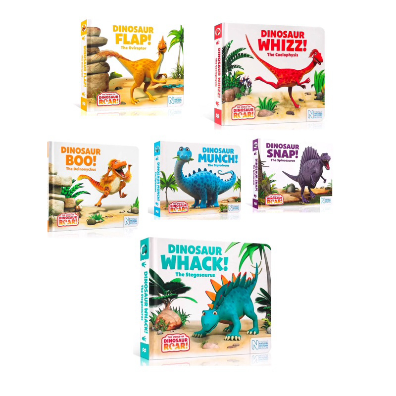 Authentic The World of Dinosaur Roar! (Board Book) | Shopee Singapore