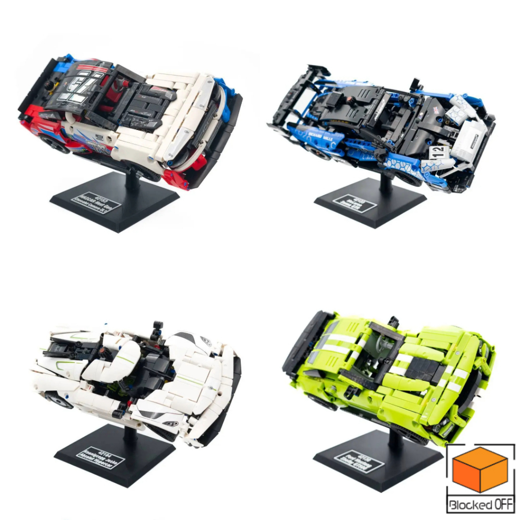 Display Stand for Lego Technic 1:16 Car (Mclaren Senna / Ford Mustang ...