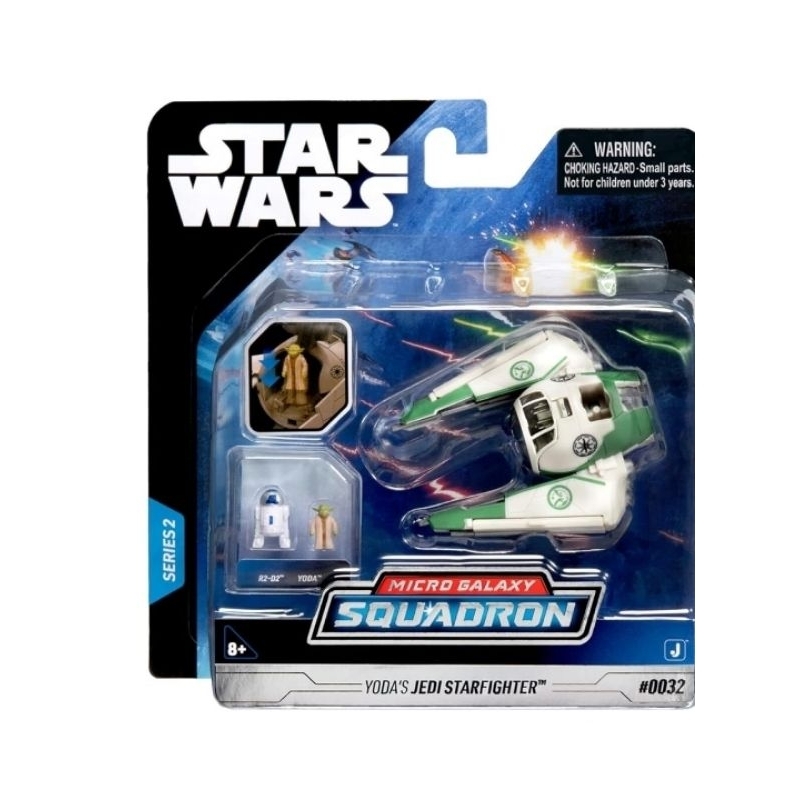 STAR WARS Micro Galaxy Squadron Jedi Starfighter (Yoda) (Ready Stock ...