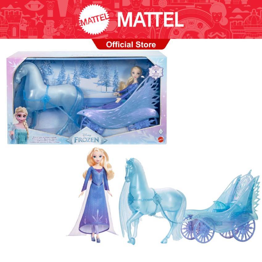 Disney Frozen Elsa Fashion Doll With Dress & Nokk With Adventure ...