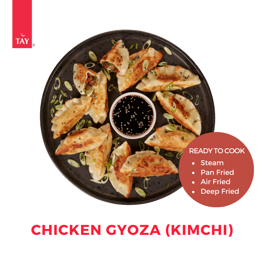 Tay Chicken Gyoza - Kimchi (1kg/Halal/Air-Fried) | Shopee Singapore