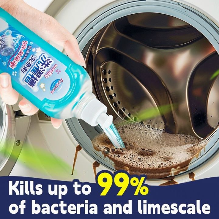 Washing Machine Cleaner Liquid Mold Remover Deodorant Elimination No ...