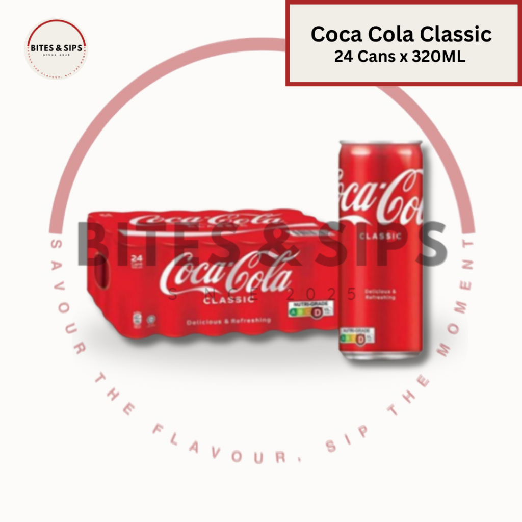 Coke Coca Cola Classic Can (24 Cans X 320ml) | Shopee Singapore