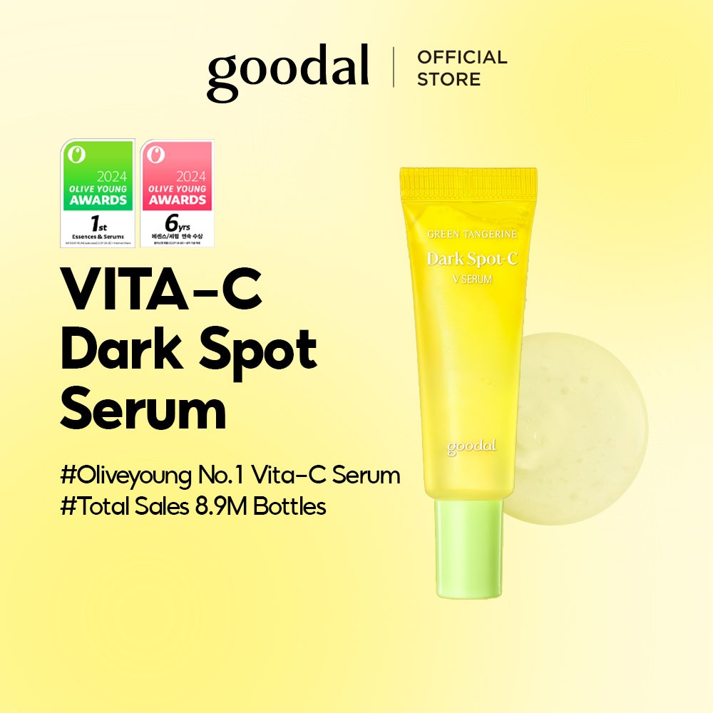 [Goodal] Green Tangerine Vita C Dark Spot Care Serum 10ml | Shopee ...