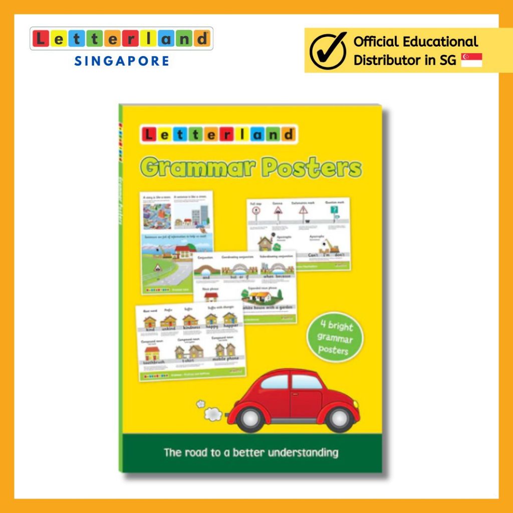 Letterland Grammar Posters | Shopee Singapore