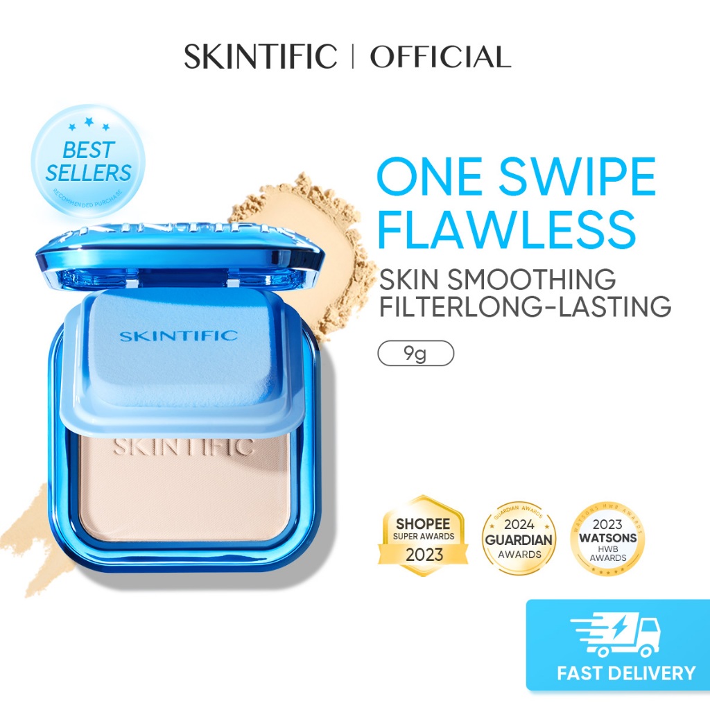 [Best Seller] SKINTIFIC Ultra Cover Powder 9g--Full Coverage Concealer ...