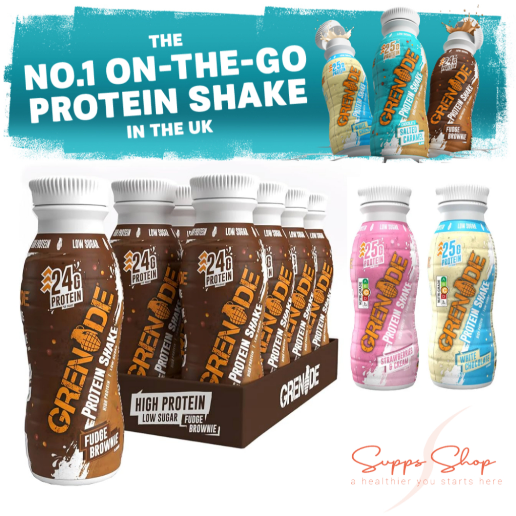 Grenade Carb Killa 24g High Protein Shake RTD, 8 x 330 ml Carton ...