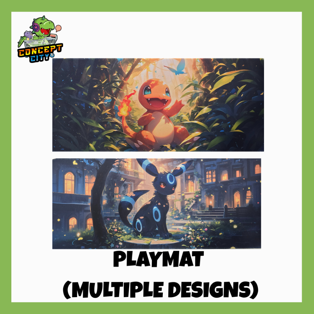 Pokémon-Inspired TCG Playmat – Multiple Designs Available | Shopee ...