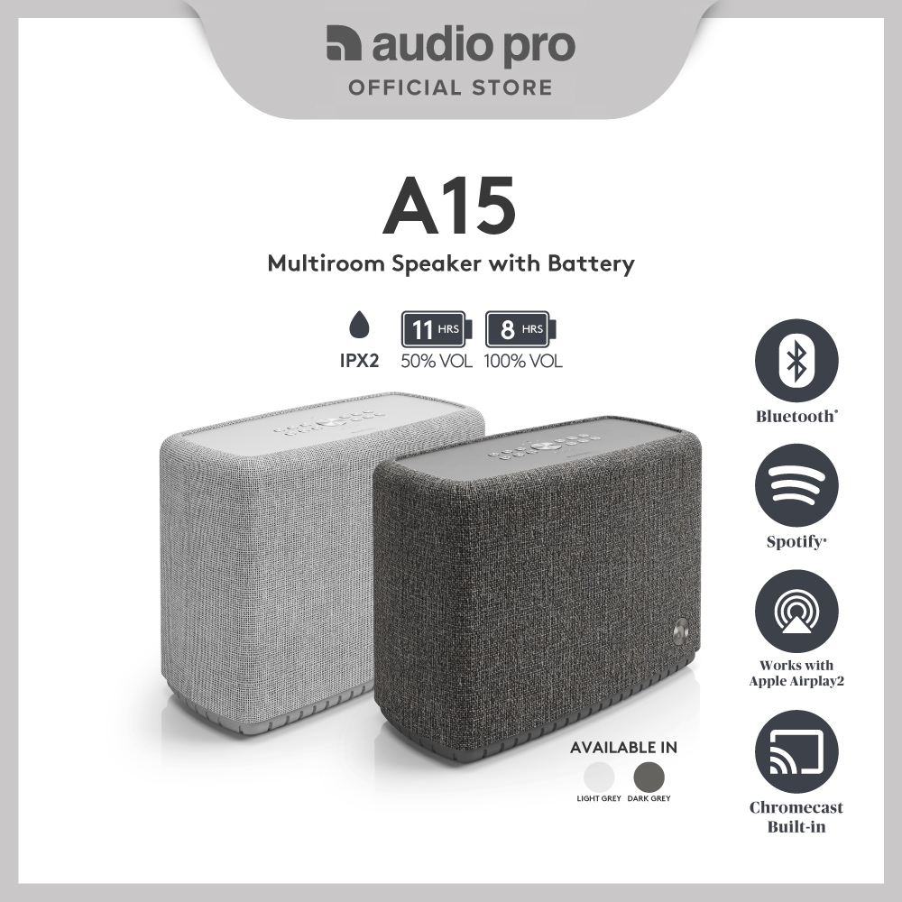[ Buy 1 get 1 Free ] Audio Pro A15 Wireless Multiroom Speaker With ...