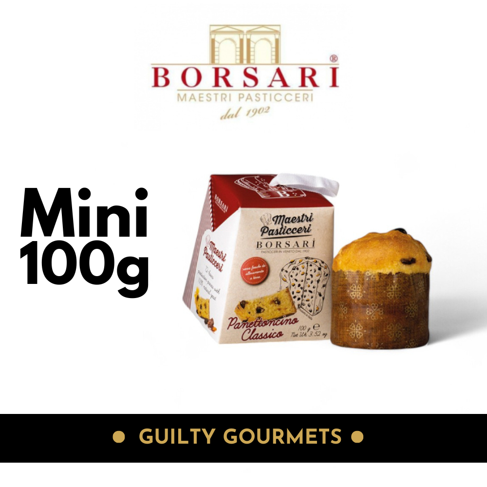 BORSARI, Christmas Mini-Panettone Classico, 100g | by Guilty Gourmets ...