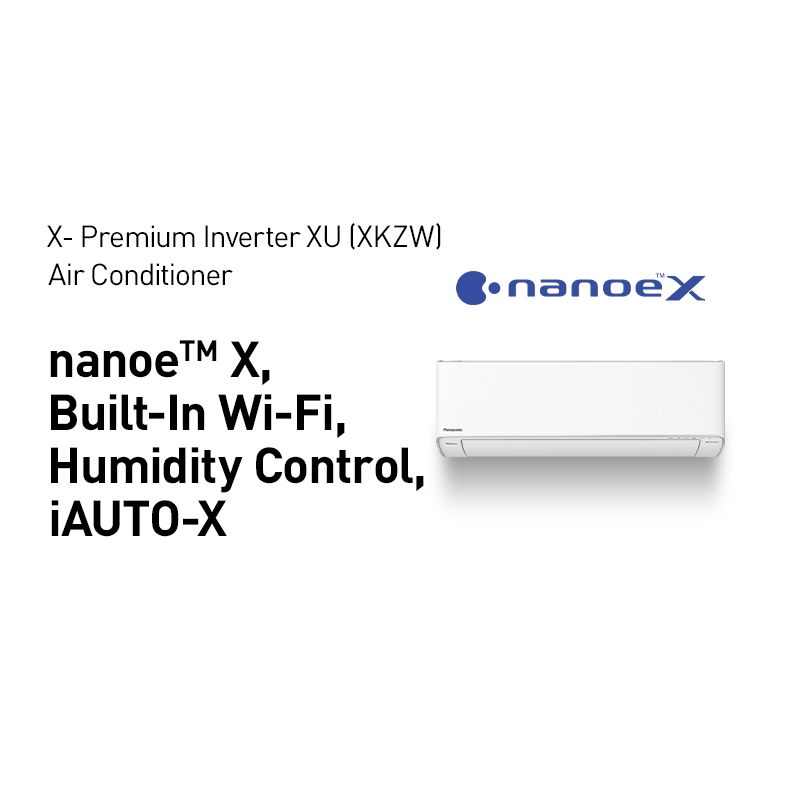 Panasonic X-Premium R32 System 1 / Single Split Aircon with nanoe™X (5 ...