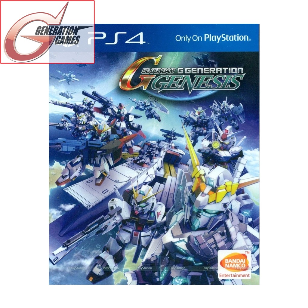PS4 SD Gundam G Generation Genesis (R3 English) | Shopee Singapore