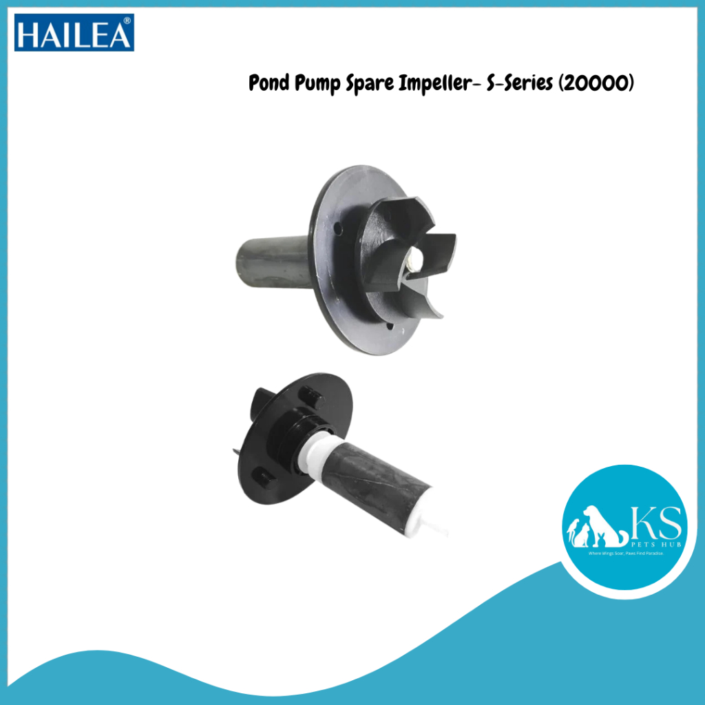 HAILEA Pond Pump Spare Impeller- S-Series (5000-20000) Fish & Aquatic ...