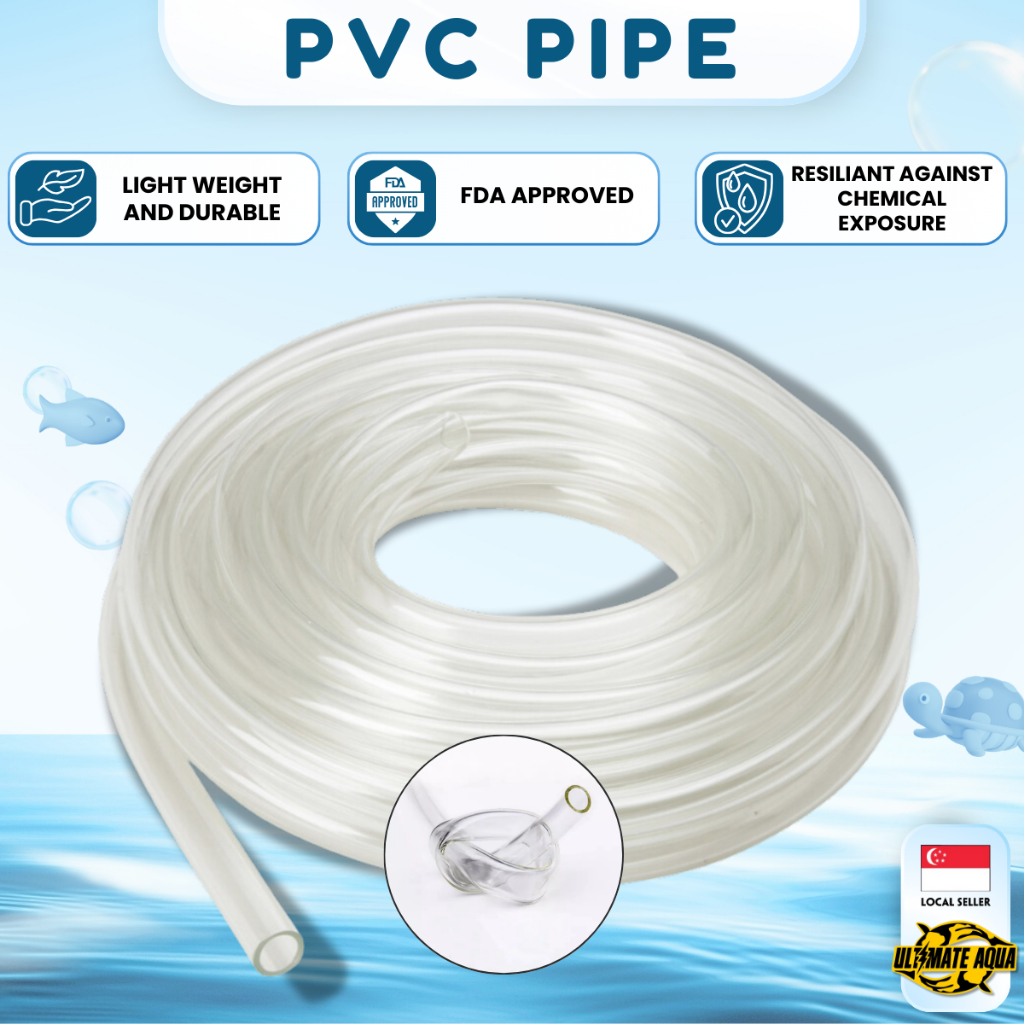 PVC Aquarium Pipe, Water Pump Tube For Aquarium Tank, Fish Tank Water ...