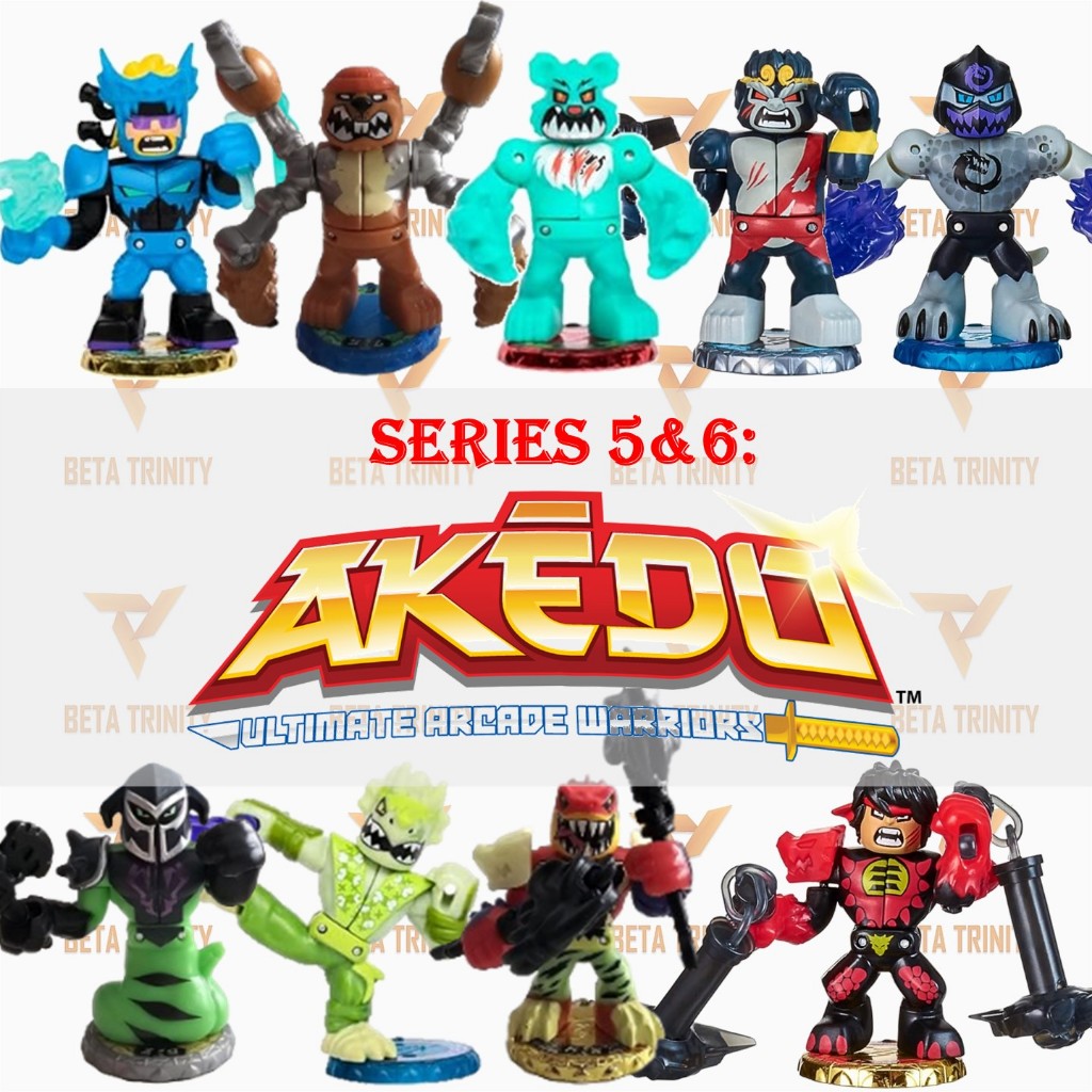 Series 5&6: Akedo Legends of the Beasts Strike | Shopee Singapore