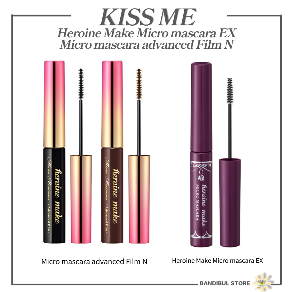 [KISS ME]Micro Mascara EX 4.5g /Micro mascara advanced Film N | Shopee ...