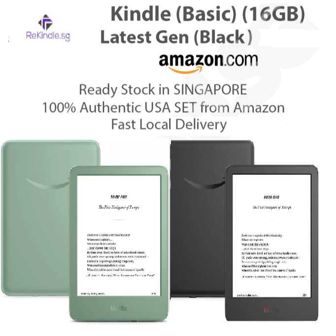 Amazon Kindle Basic (New 2024 Latest Model / 11th Gen Model) 6" Screen ...
