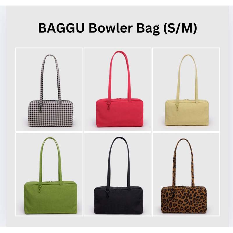 BAGGU BOWLER BAGS (SMALL/MEDIUM) | Shopee Singapore