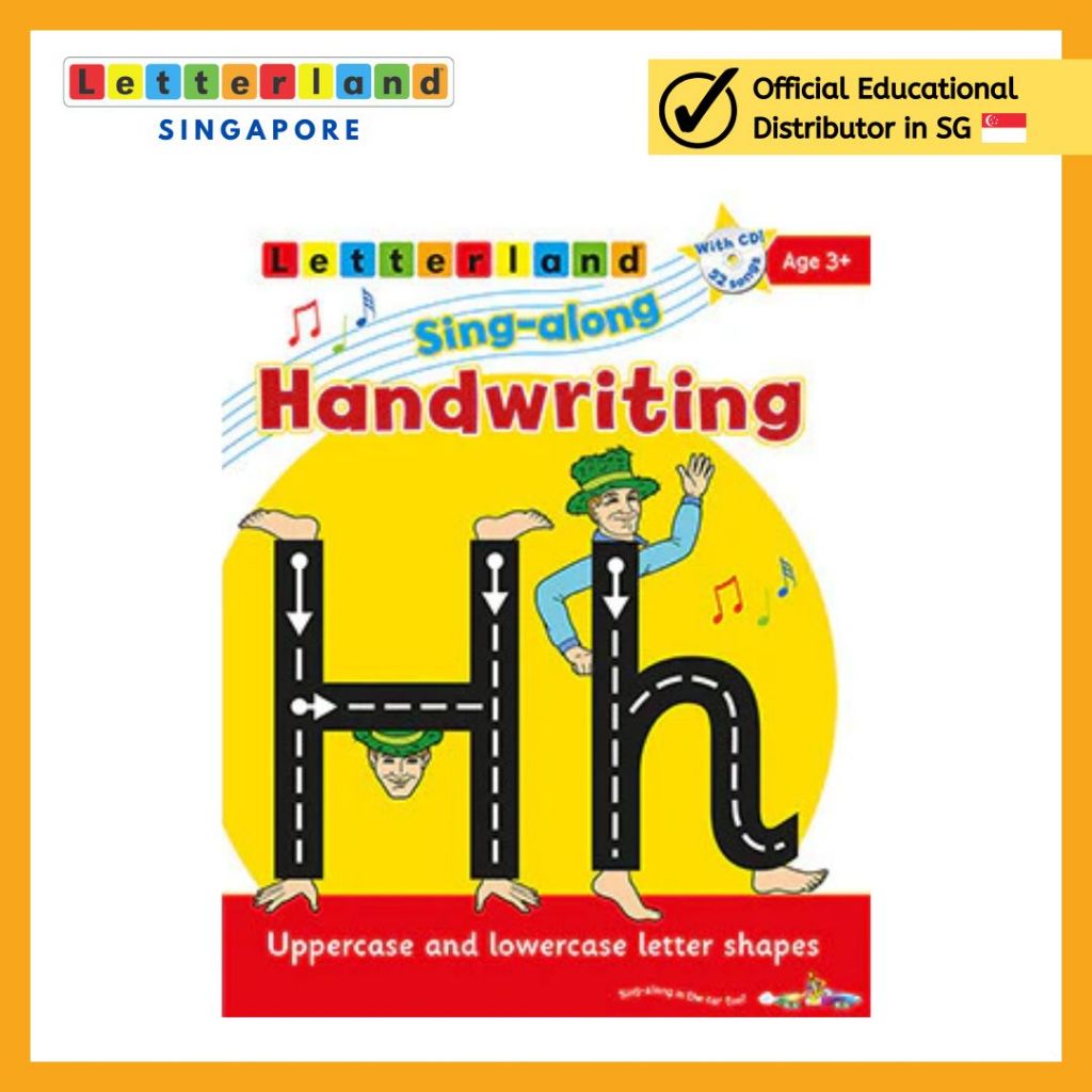 Letterland Sing-along Handwriting Book | Shopee Singapore
