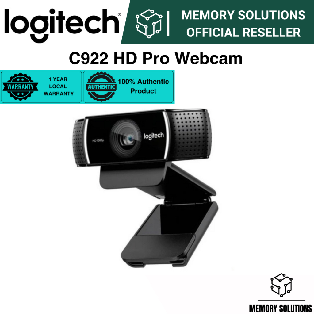 Logitech C922 1080P PRO STREAM WEBCAM | Shopee Singapore