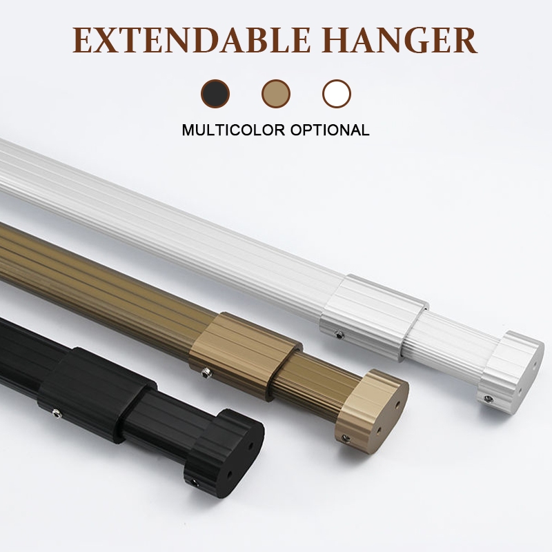 【SG Stock】Adjustable telescopic rod thickened hanger rod clothes drying ...