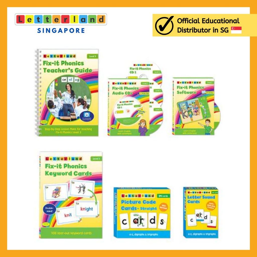 Letterland Fix-it Phonics - Level 3 - Teacher's Pack (2nd Edition ...
