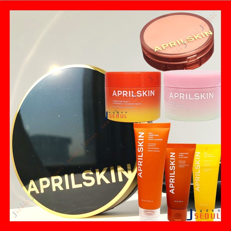 |From KOREA| APRILSKIN CUSHION, CLEANSING BALM, ACNE FOAM CLEANSER ...