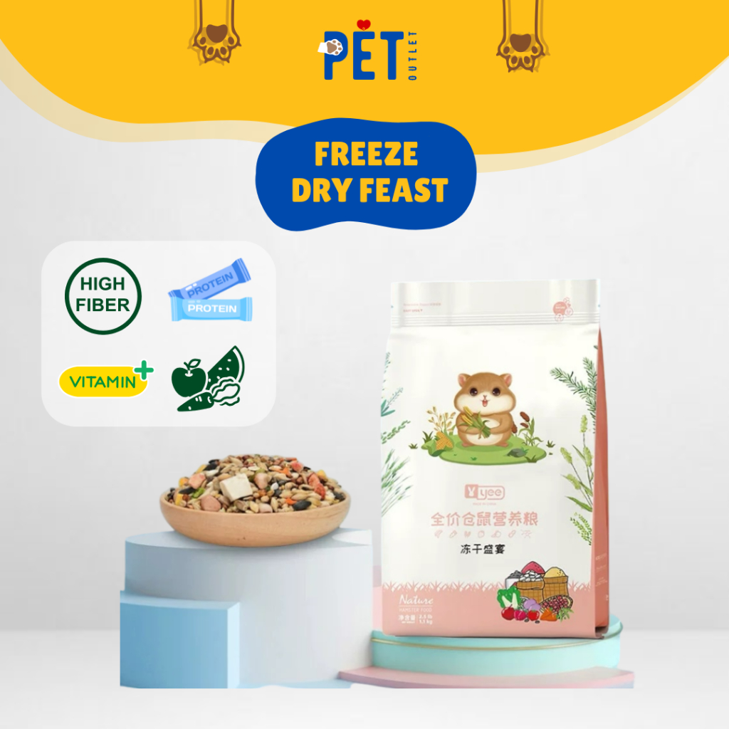 Yee Hamster Food Yee Dry Freeze Feast Dry Food Grains Rich Animal ...