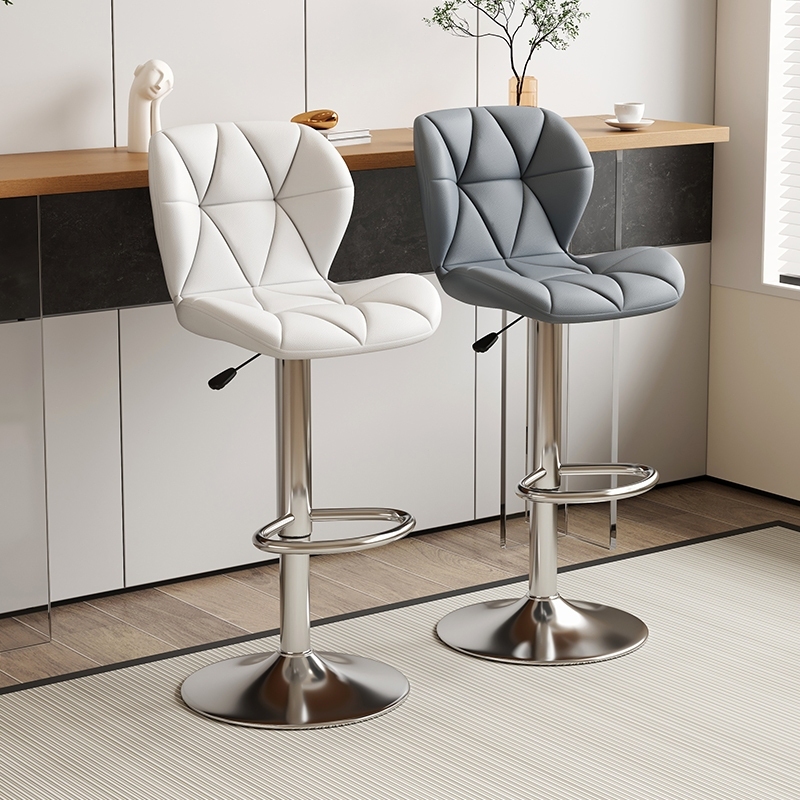 【Sg Stock】Bar chairs, adjustable high stools, household rotating ...