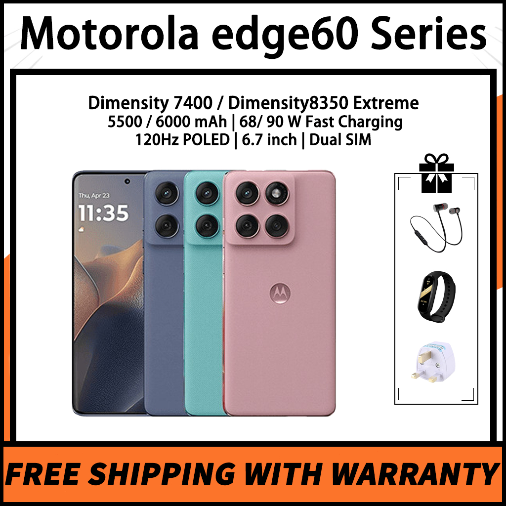 Motorola edge 60 Pro/Motorola edge 60/Motorola edge 60s Dimensity 7400 Dimensity 8350 Extreme 6. ...