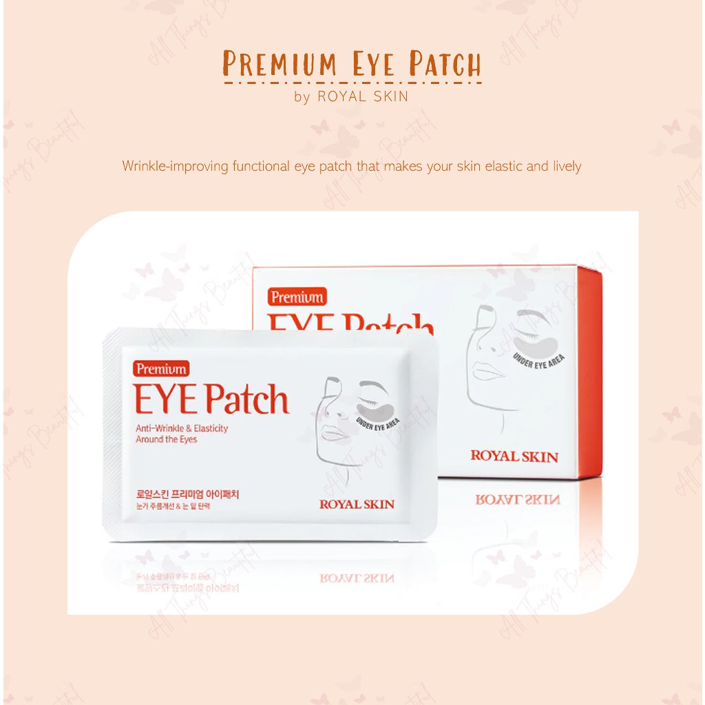 [All Things Beautiful] Royal Skin Premium Eye Patch (20 pairs) | Shopee ...