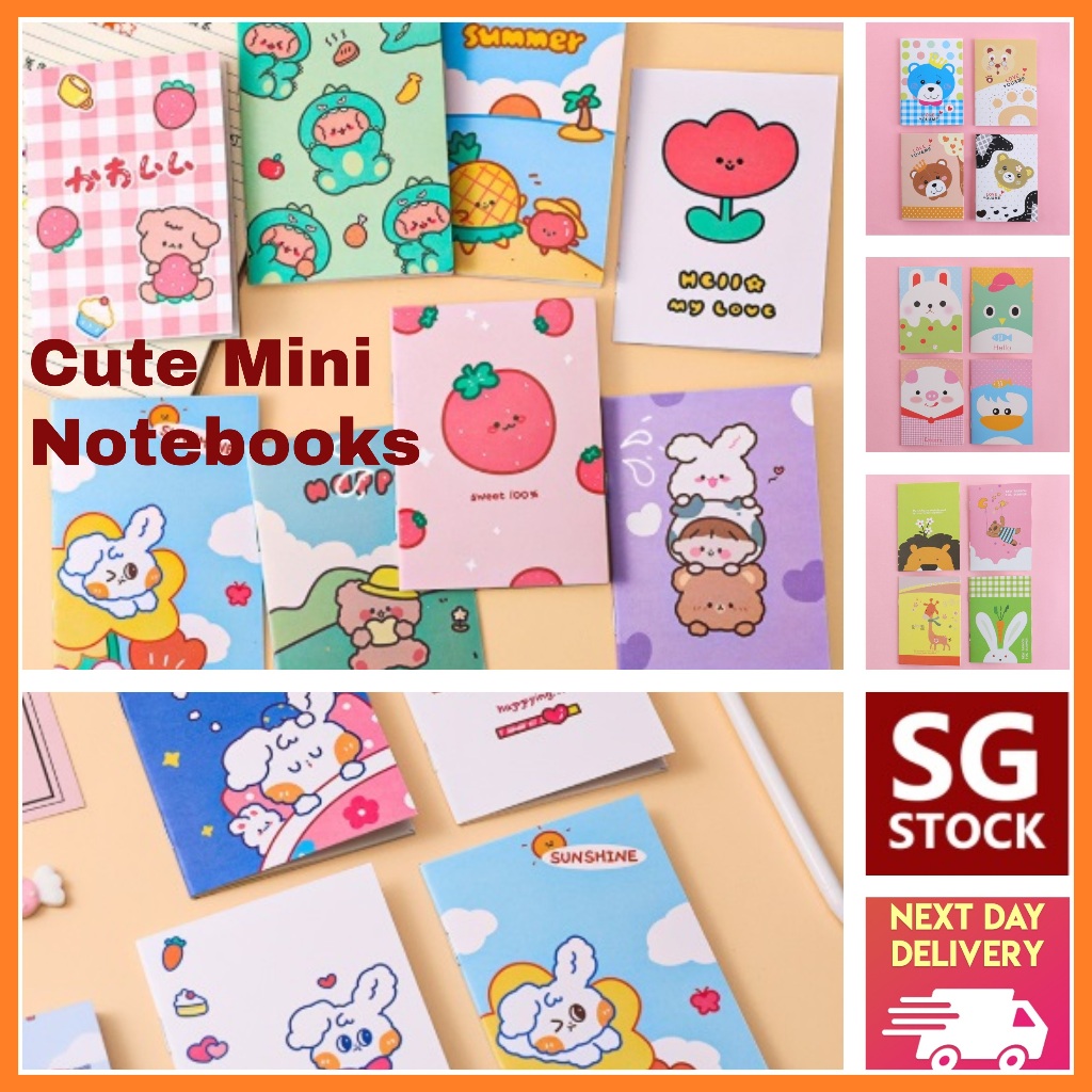 [SG STOCK] Cute Mini Booklet Notebook Notepad Party Gift Goodie Bag ...